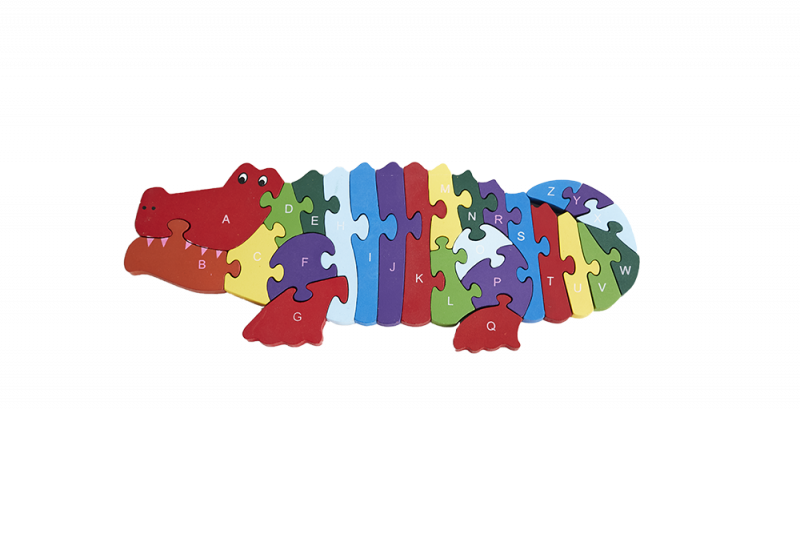 Puzzle alligator - Vente en gros de jouets en bois